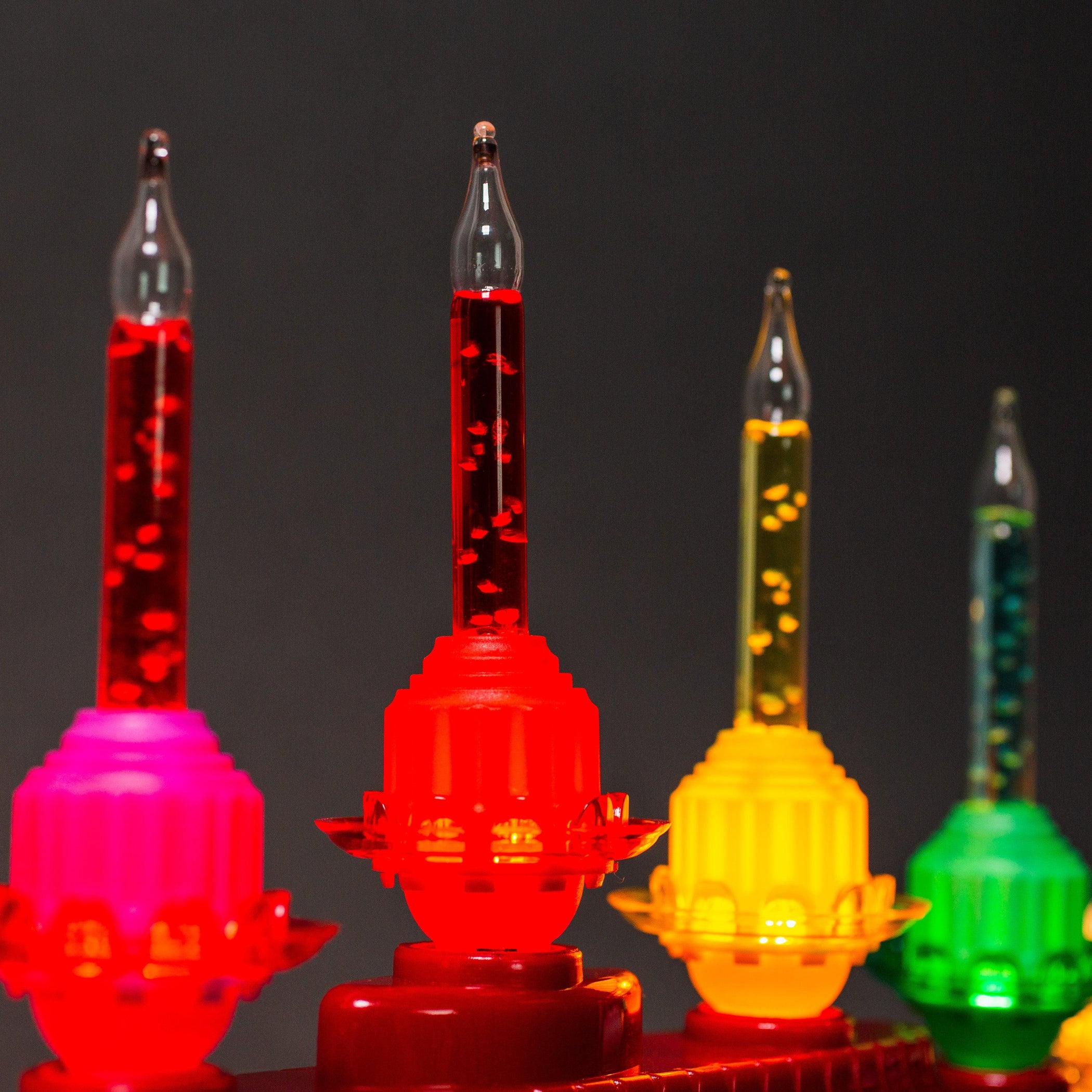 Holiday Splendor 9 Count Bubble Light Candolier (Christopher Radko ...